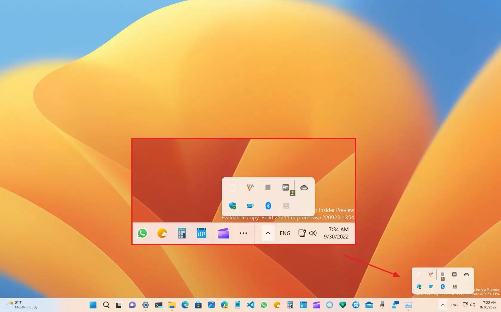 How To Enable New System Tray In Taskbar Menu On Windows 11 Pureinfotech