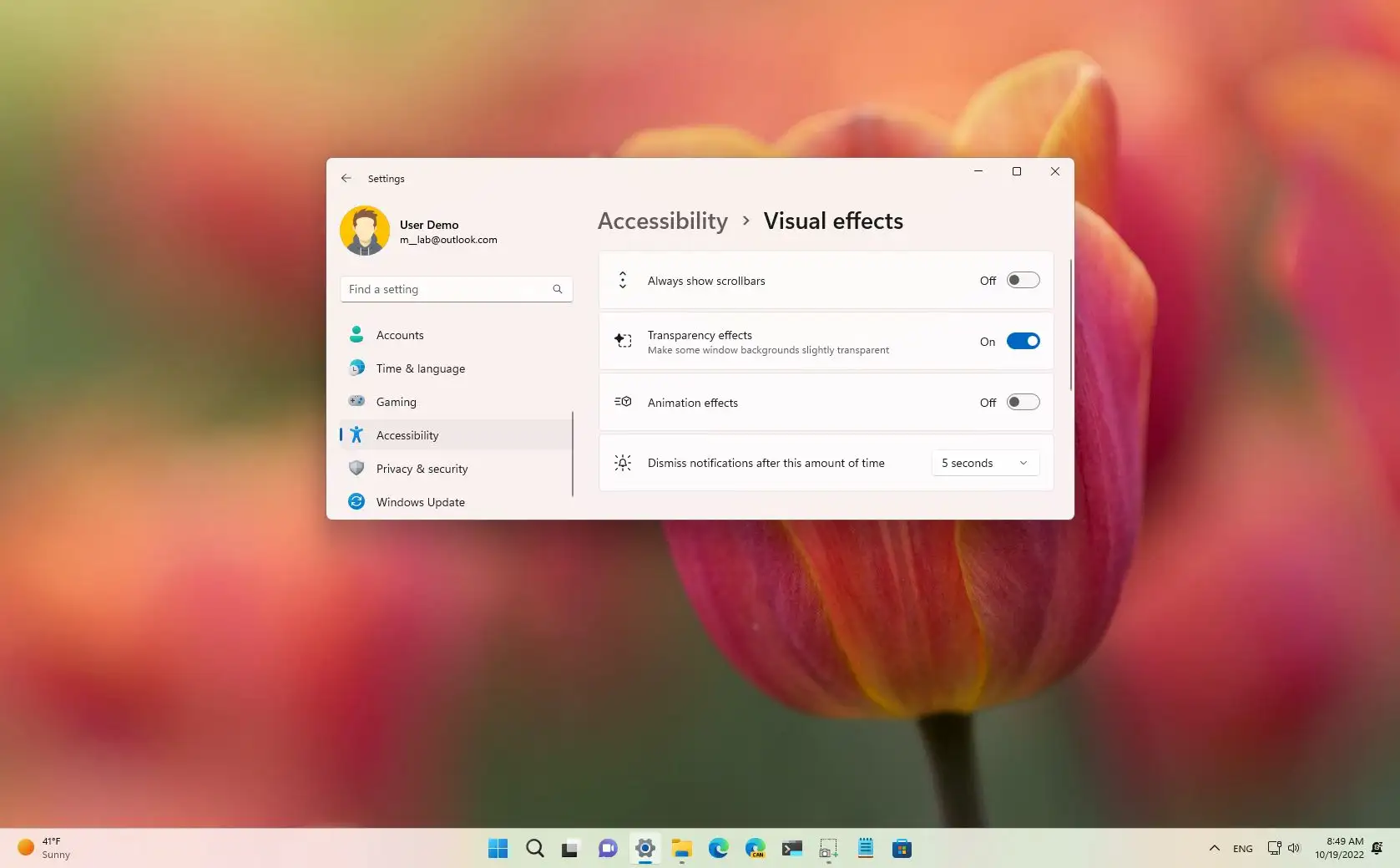 How To Disable Animation Effects On Windows 11 Pureinfotech