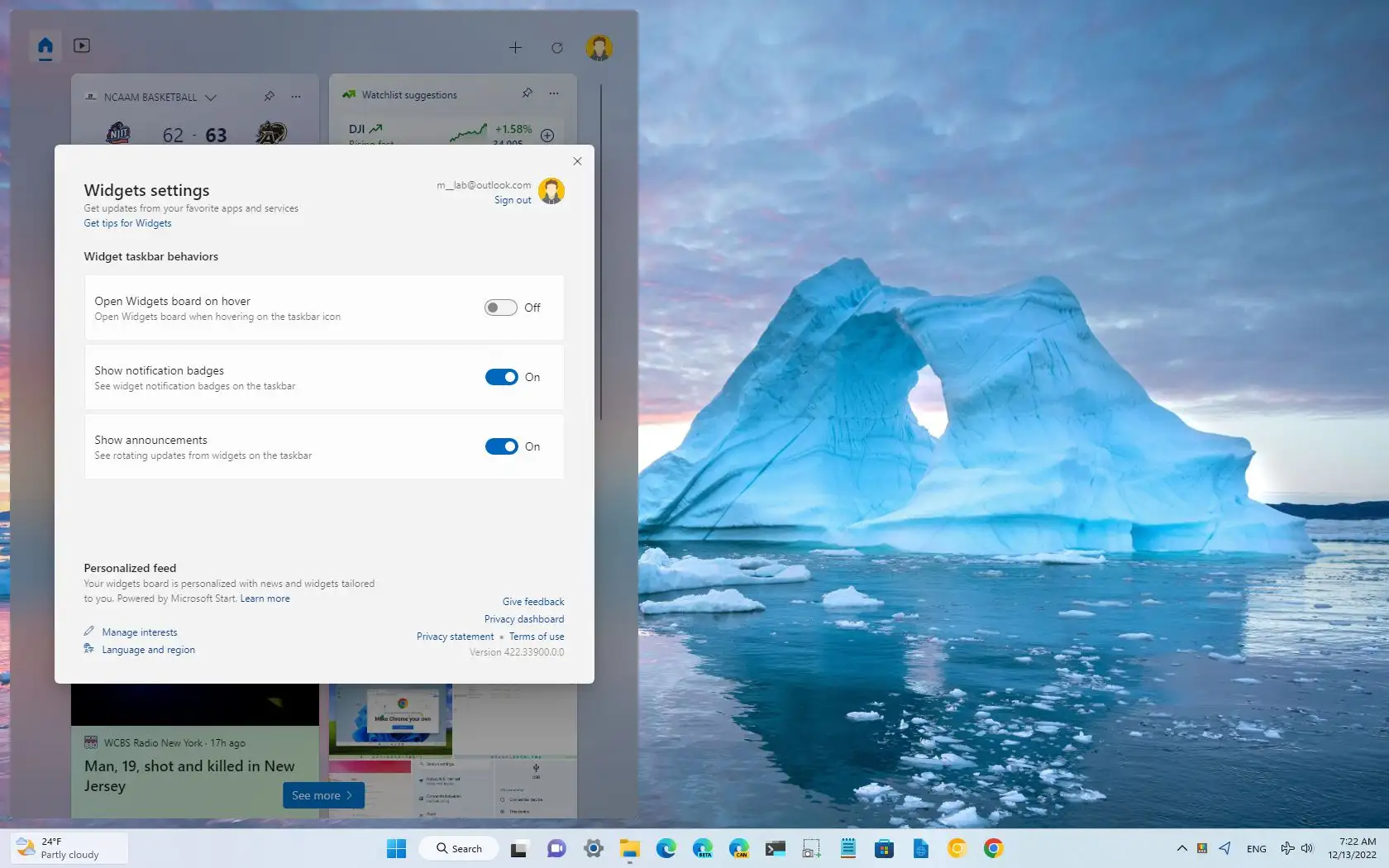How to disable Widgets on hover on Windows 11 - Pureinfotech How to disable Widgets on hover on Windows 11 - Pureinfotech
