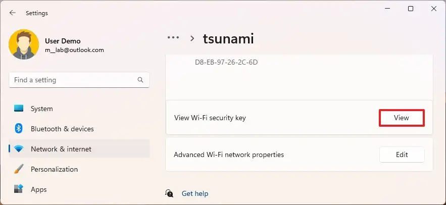 How to find Wi-Fi password on Windows 11 - Pureinfotech