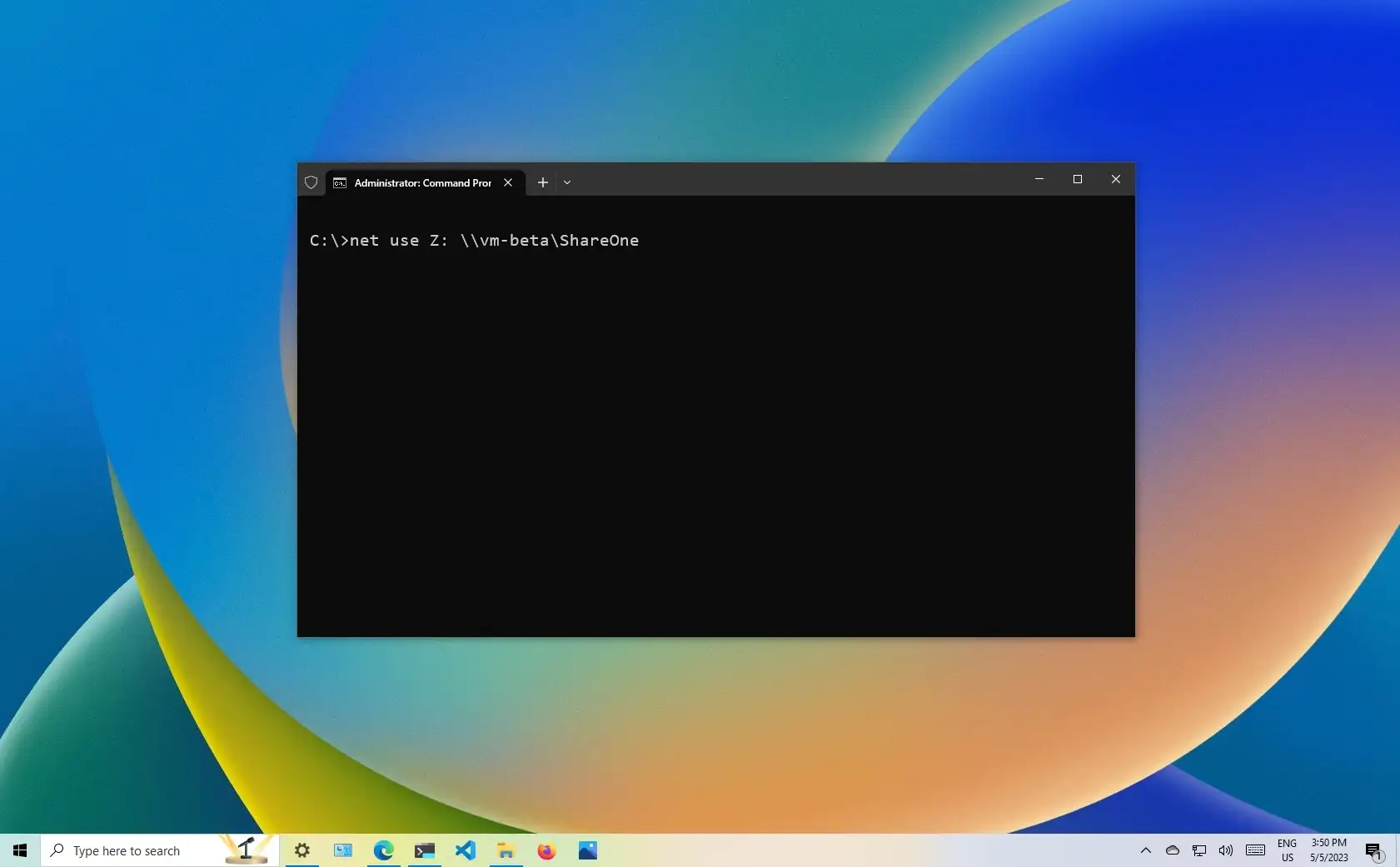 How to map network drive from Command Prompt on Windows 10 - Pureinfotech