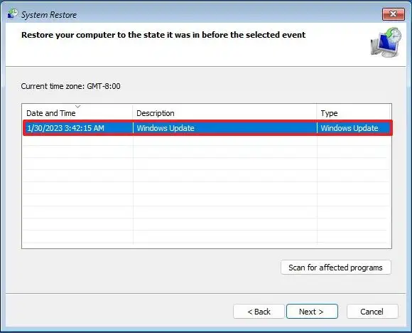 How to access System Restore from WinRE on Windows 11 - Pureinfotech