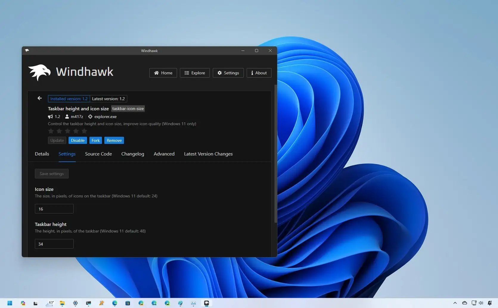 How To Change Taskbar Size On Windows 11 Pureinfotech