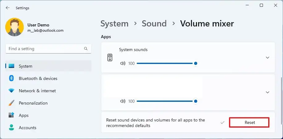 How to reset audio settings to defaults on Windows 11 - Pureinfotech