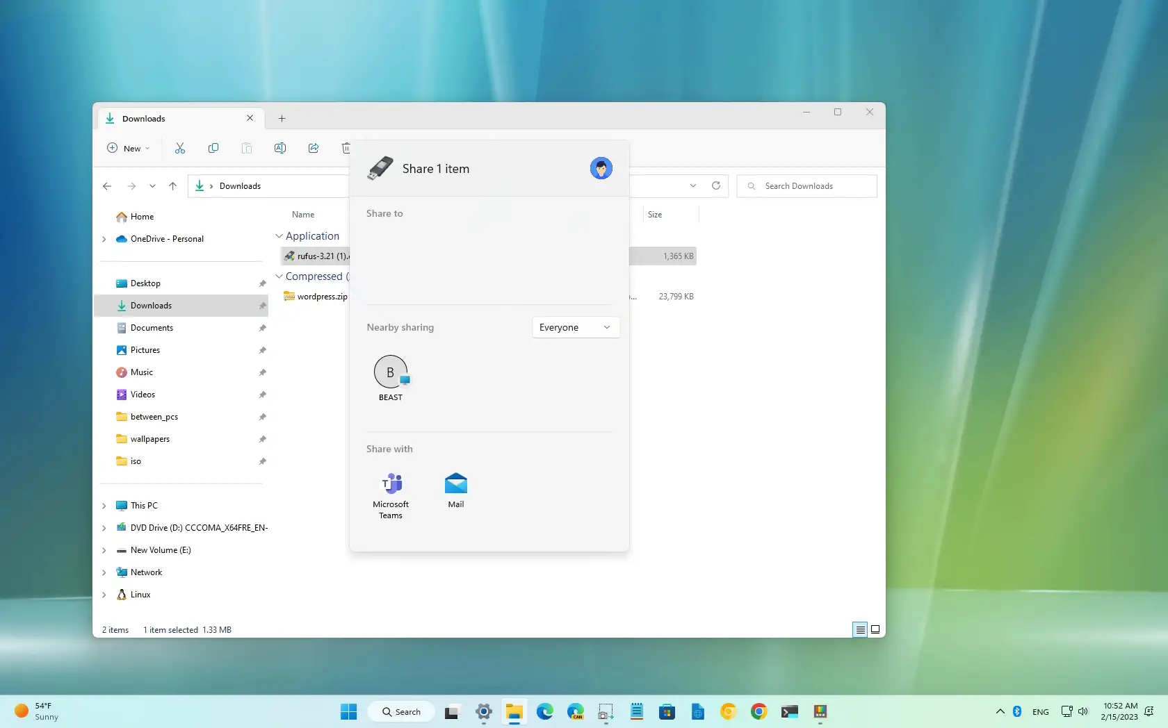 How to enable Nearby Sharing on Windows 11 - Pureinfotech