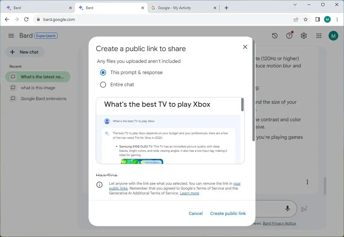 How to use new Google Bard AI chatbot - Pureinfotech