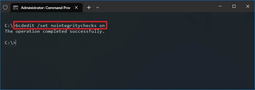 How to disable driver signature enforcement on Windows 10 - Pureinfotech