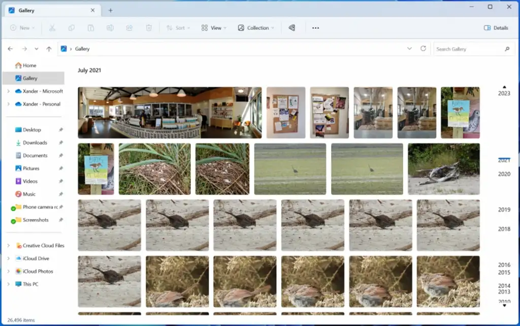 Windows 11 build 23435 brings new File Explorer Gallery to Dev Channel ...