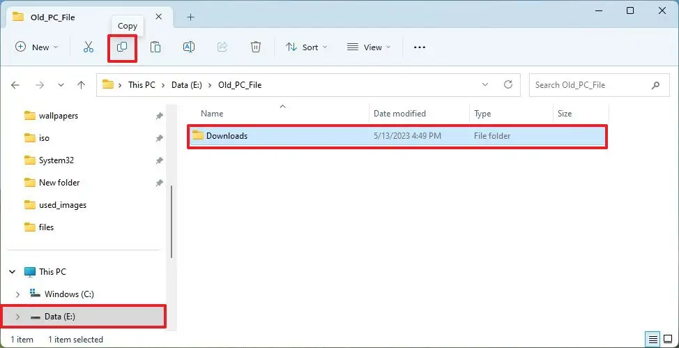 How to transfer files to new computer on Windows 11 - Pureinfotech
