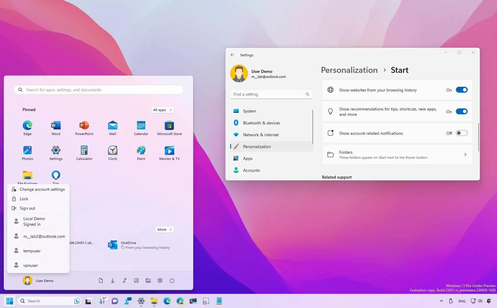 How to disable Start menu account notifications on Windows 11 ... How to disable Start menu account notifications on Windows 11 ...