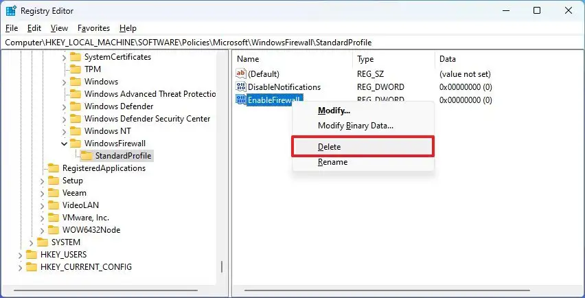 How to disable firewall on Windows 11 - Pureinfotech