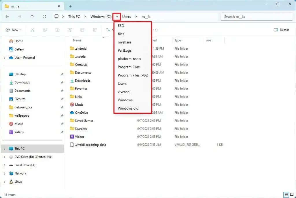 File Explorer gets new header UI, Home, Gallery changes on Windows 11 ...