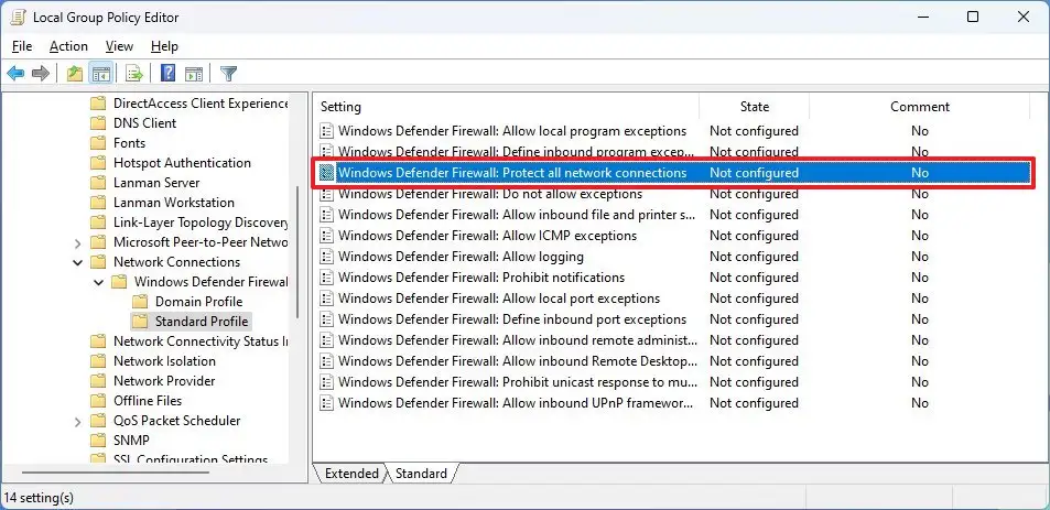 How to disable firewall on Windows 11 - Pureinfotech