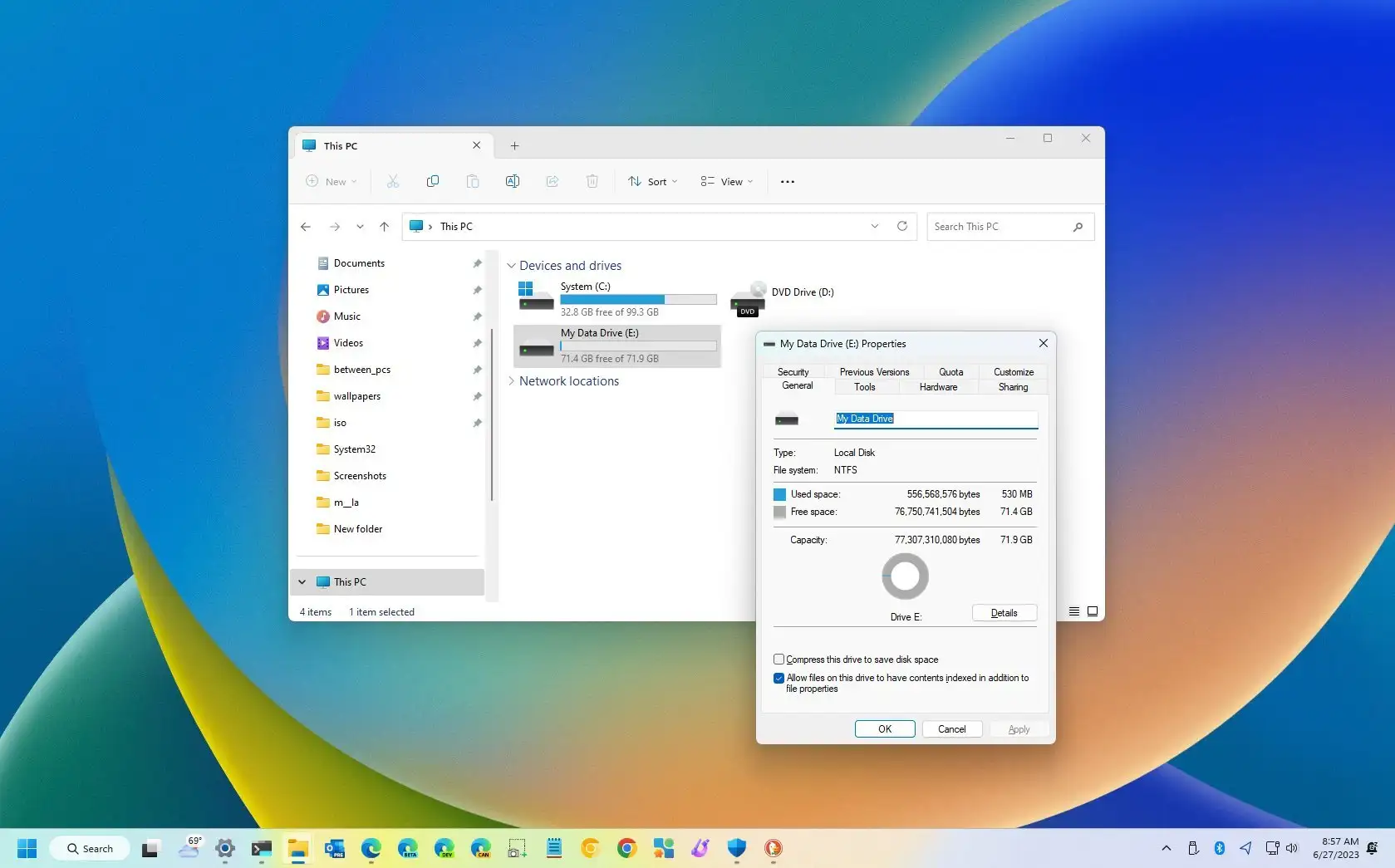 How to change drive volume label name on Windows 11 - Pureinfotech
