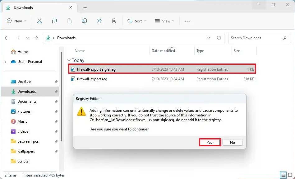 How to export and import individual firewall rules on Windows 11 ... How to export and import individual firewall rules on Windows 11 ...