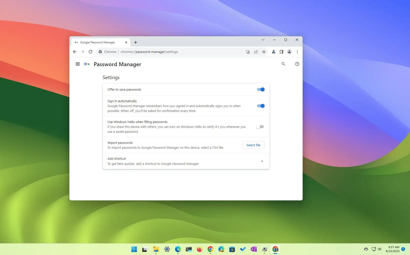 How To Disable Windows Hello To Access Saved Passwords On Chrome