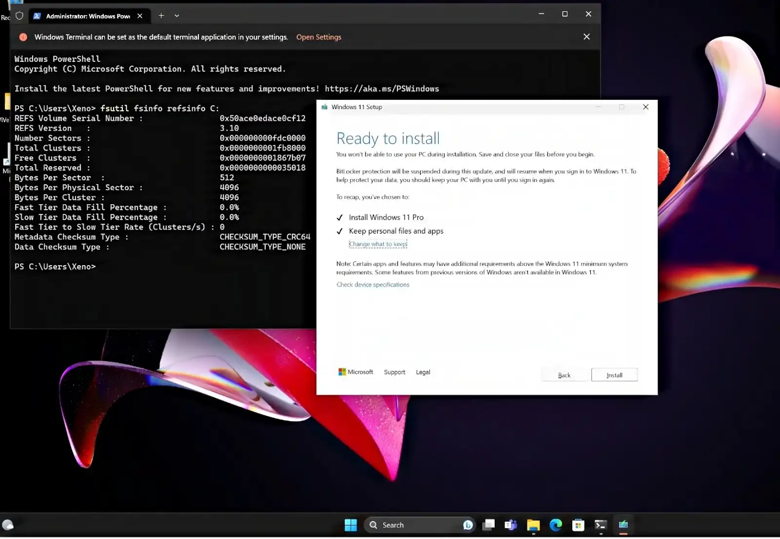 Windows 11 now allows in-place upgrades on ReFS setups - Pureinfotech Windows 11 now allows in-place upgrades on ReFS setups - Pureinfotech