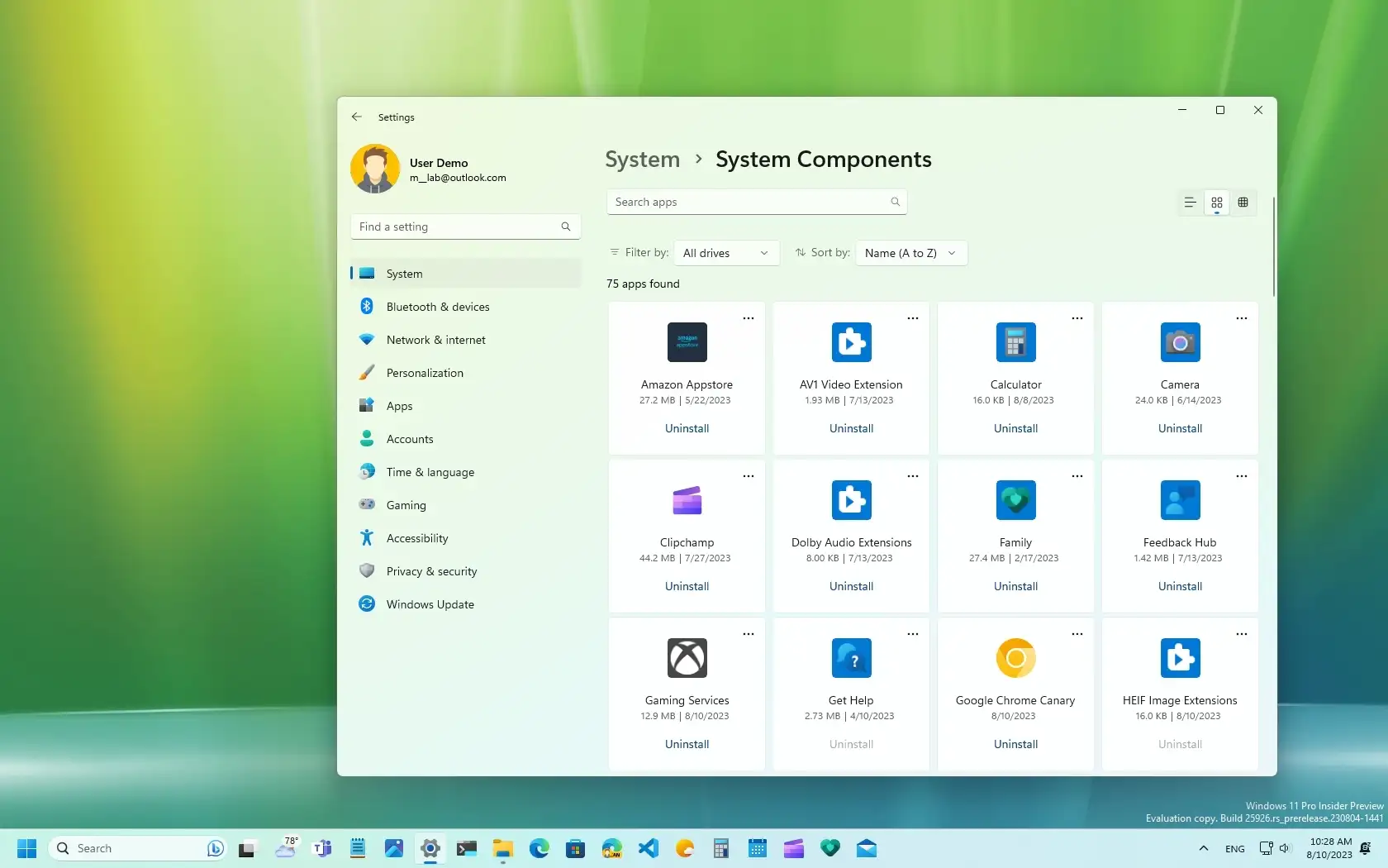 How To Enable New System Components Page For Settings On Windows 11