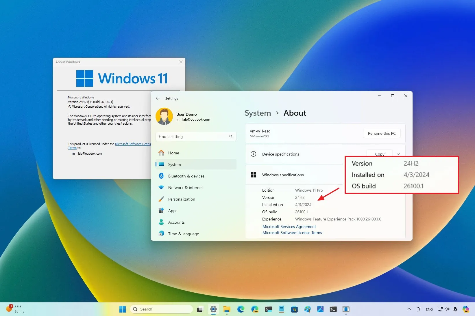 How to check if Windows 11 24H2 is installed on your PC - Pureinfotech