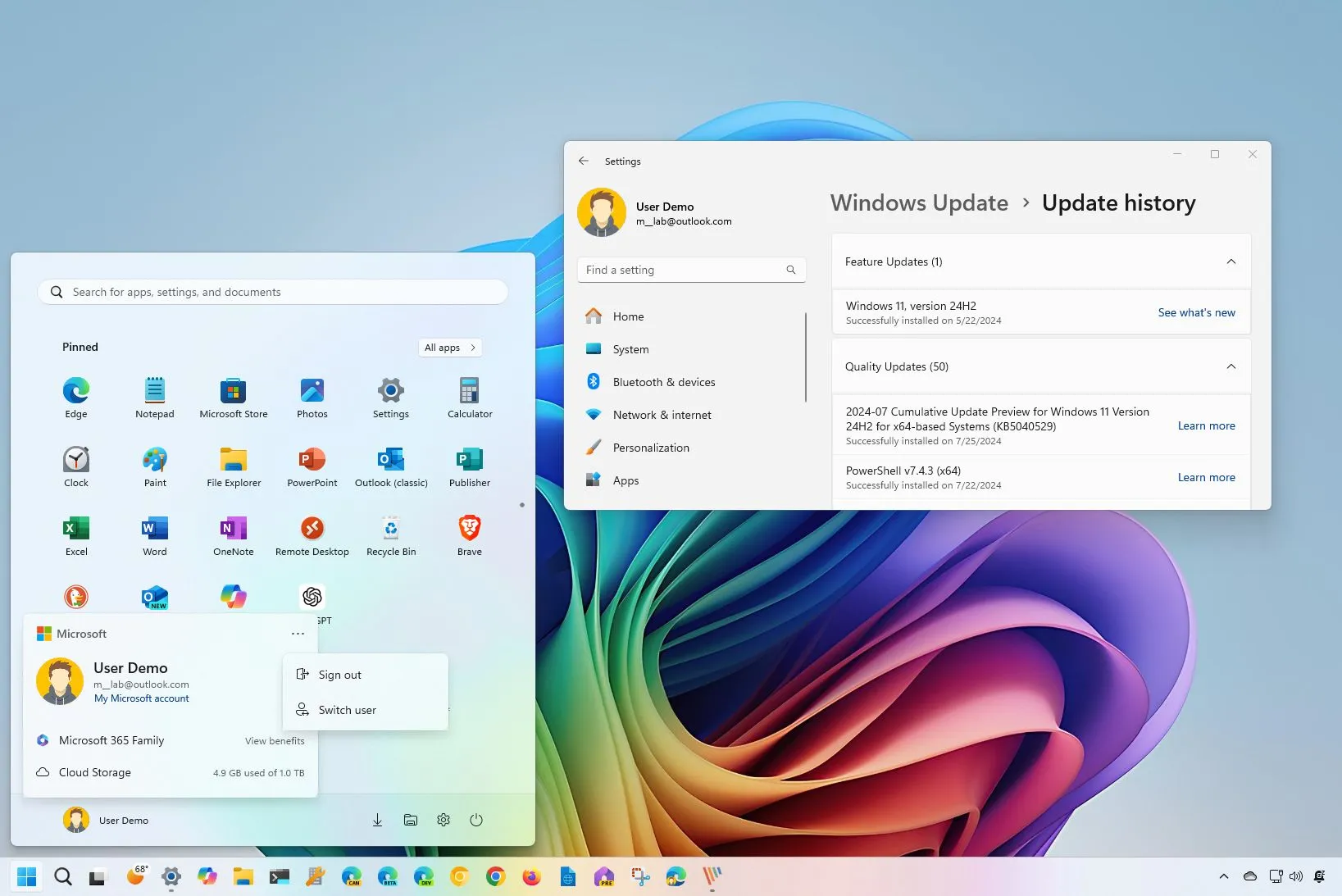 Windows 11 build 26100.1297 brings more features to version 24H2 ...
