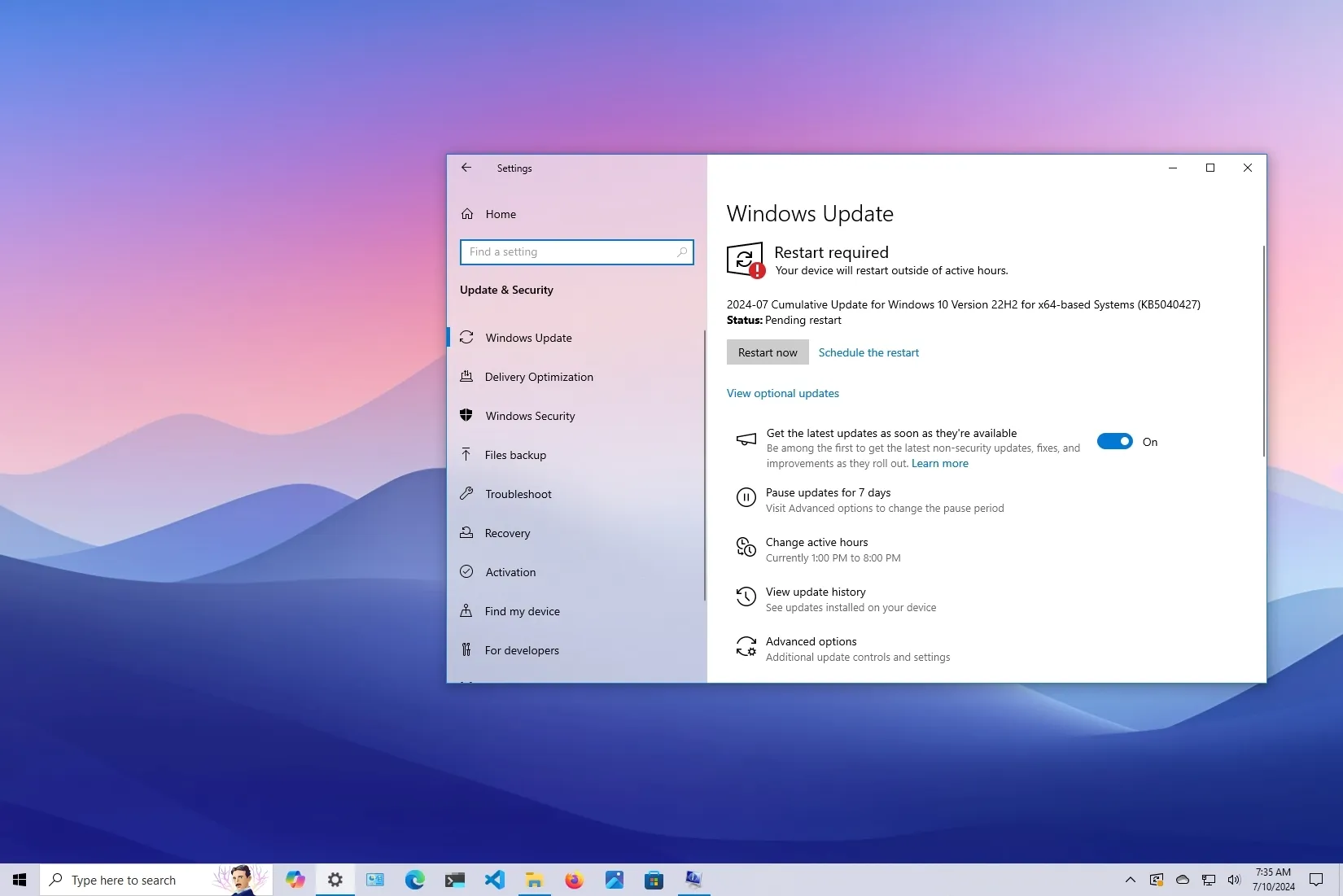 Windows 10 receives July 2024 update with fixes and new Copilot app ...