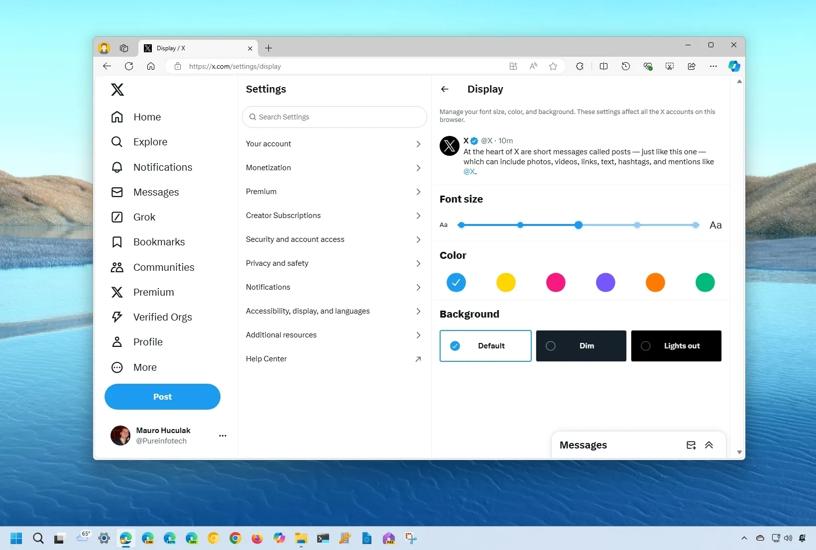 How to change X (Twitter) theme from dark to light mode on web ... How to change X (Twitter) theme from dark to light mode on web ...