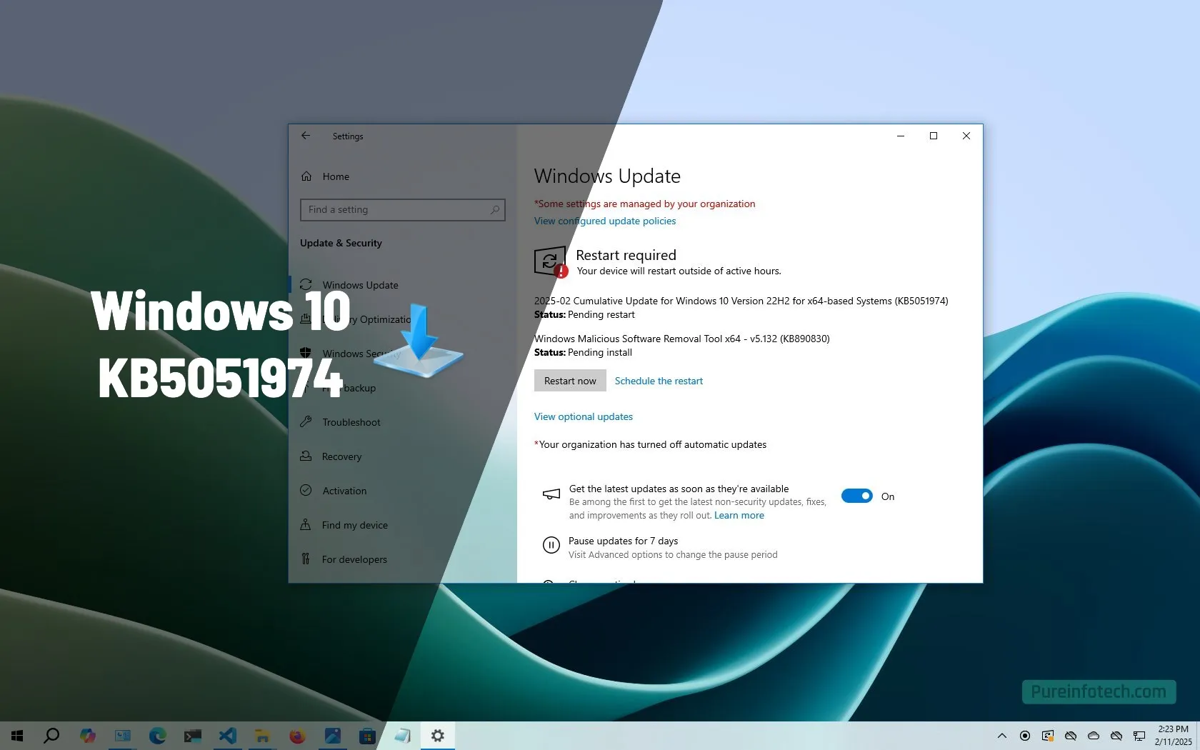 Windows 10 gets February 2025 update KB5051974 (build 19045.5487 ... Windows 10 gets February 2025 update KB5051974 (build 19045.5487 ...