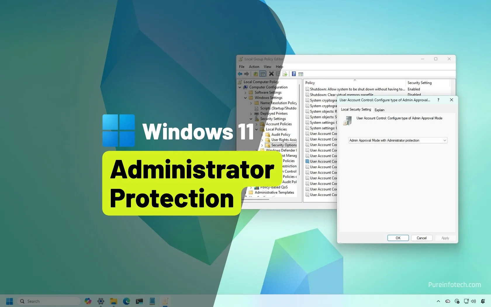 How to enable Administrator Protection on Windows 11 - Pureinfotech