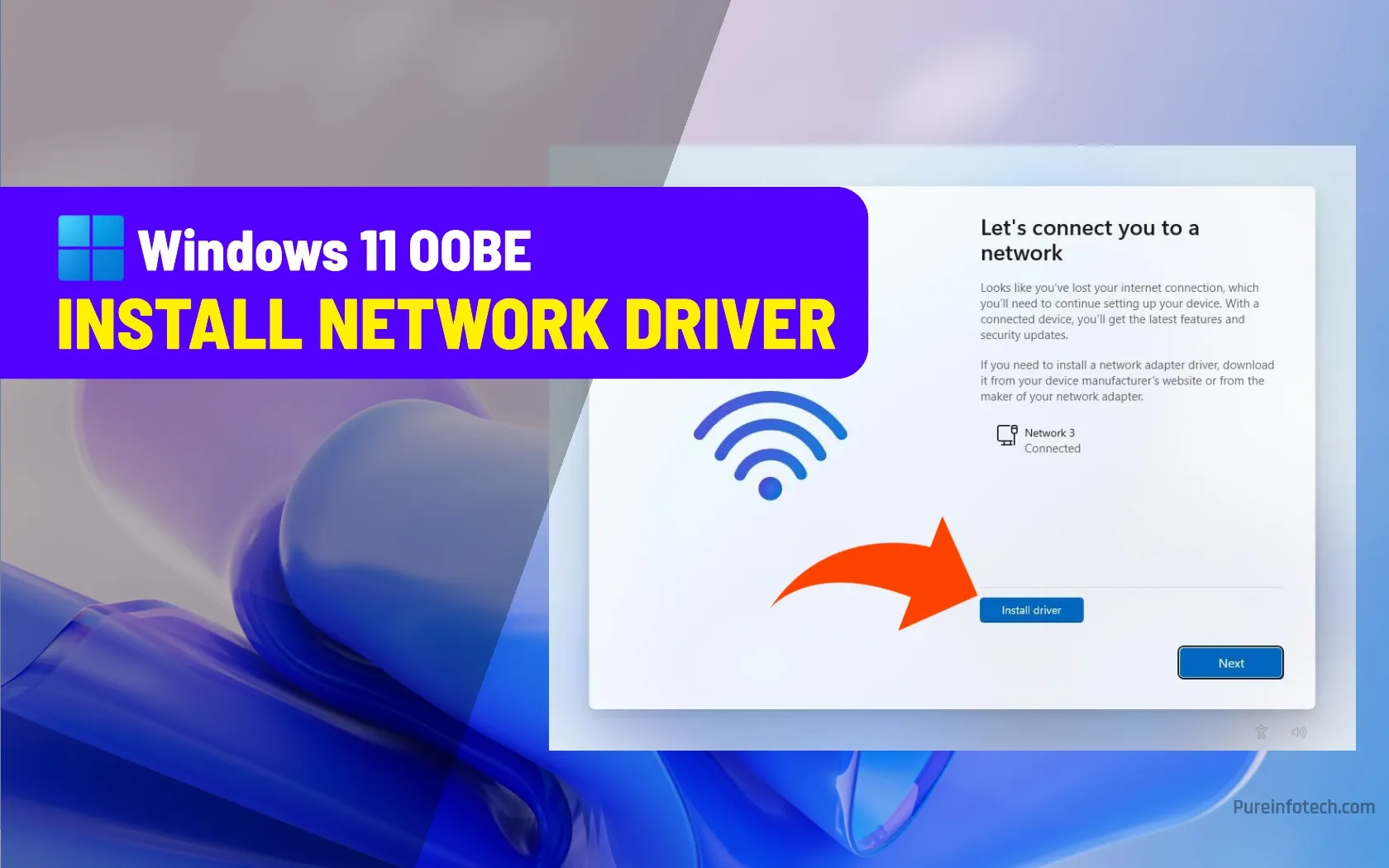 How to install missing network driver manually during OOBE of Windows ... How to install missing network driver manually during OOBE of Windows ...