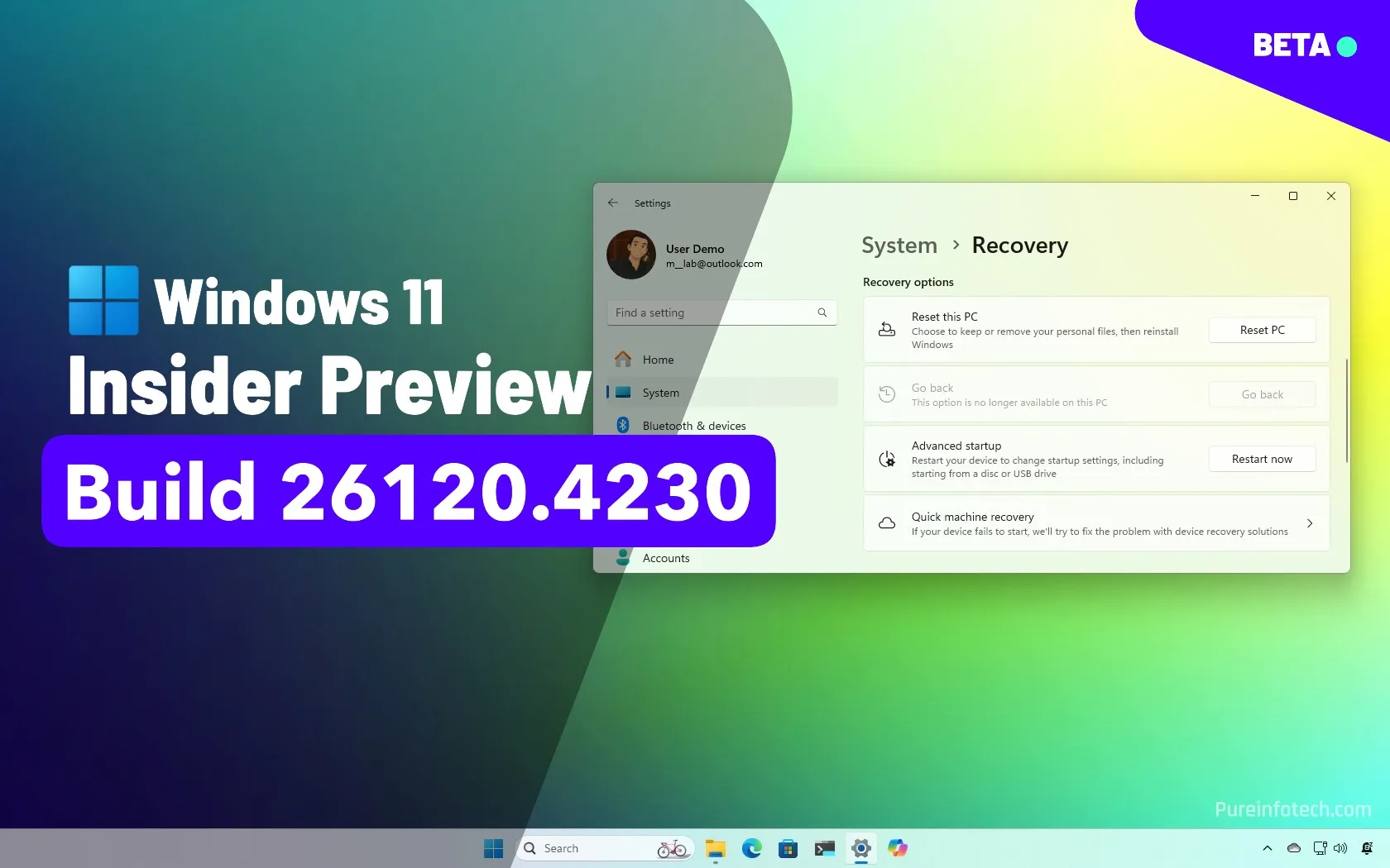 Build 26120.4230 (KB5058506) for Windows 11 new features and fixes in Beta Channel - Pureinfotech