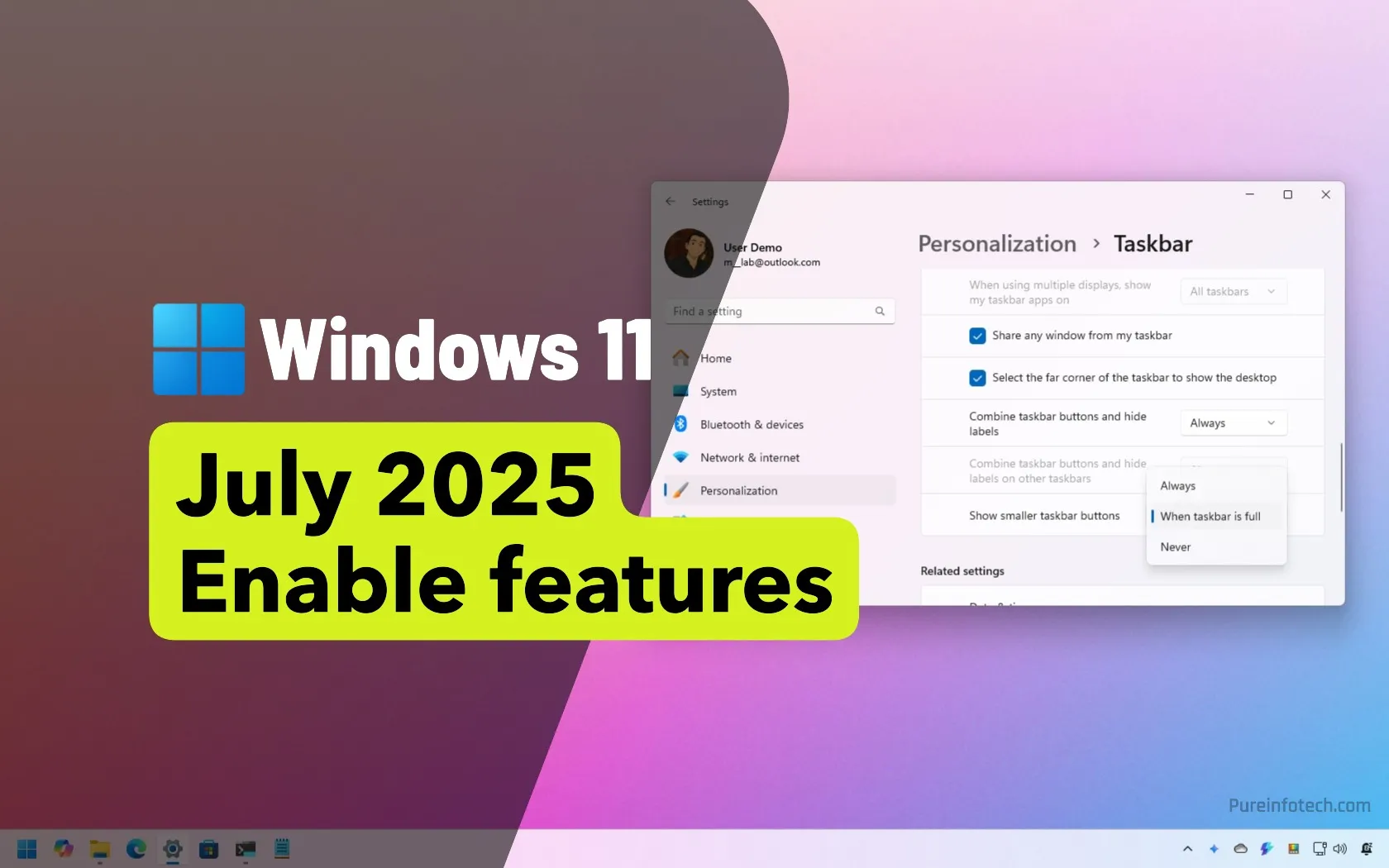 How to enable new features on Windows 11 July 2025 Update (KB5062553) - Pureinfotech