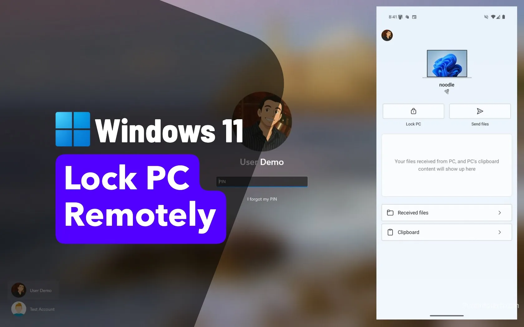 How to lock your Windows 11 PC remotely with your Android phone ...