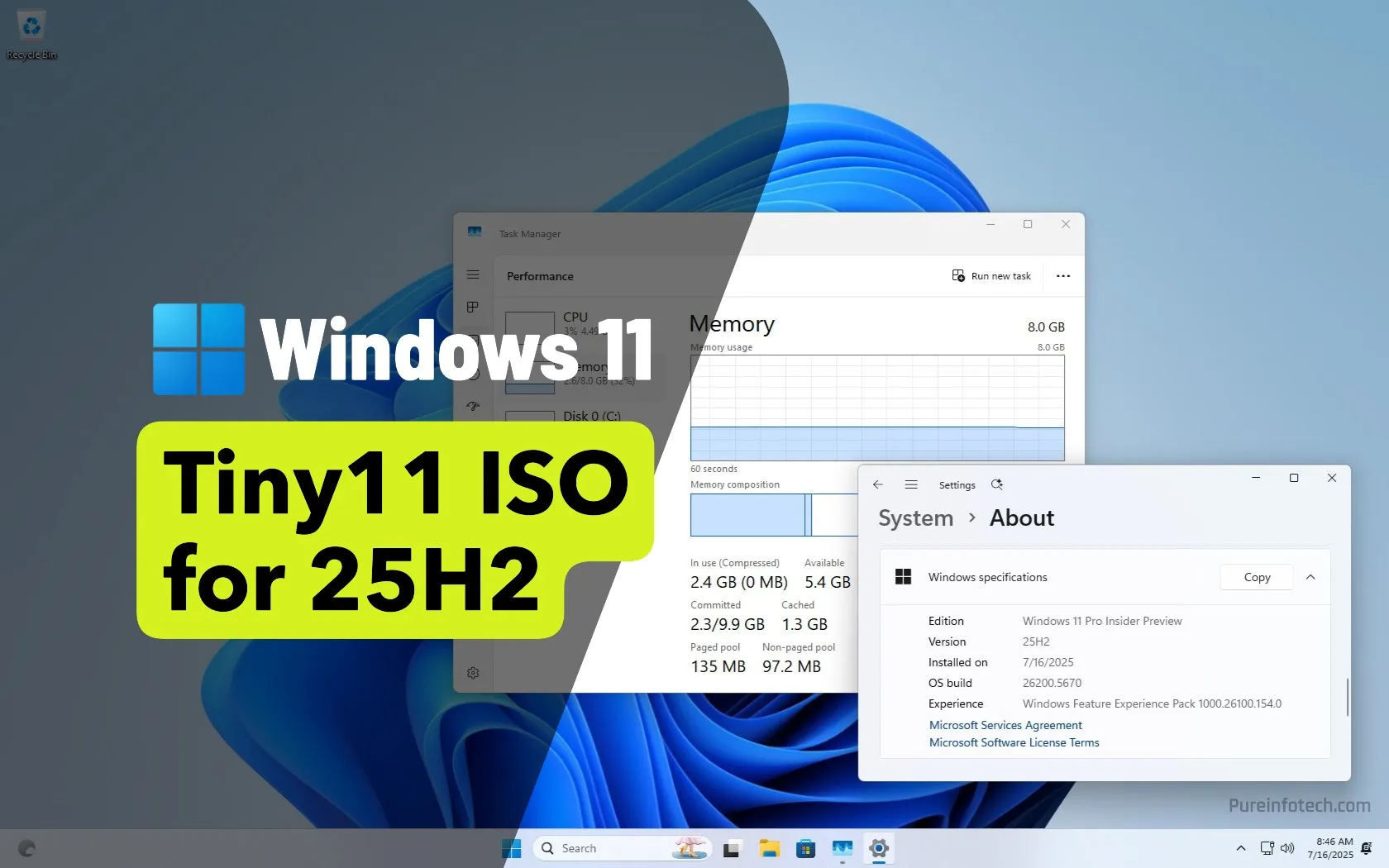 How to download Tiny11 ISO for Windows 11 25H2 - Pureinfotech