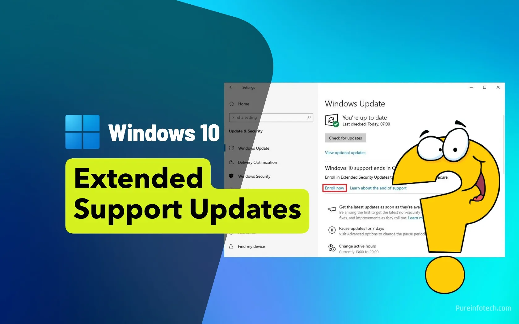 Missing Windows 10 ESU enrollment option? Microsoft says PCs will get ...