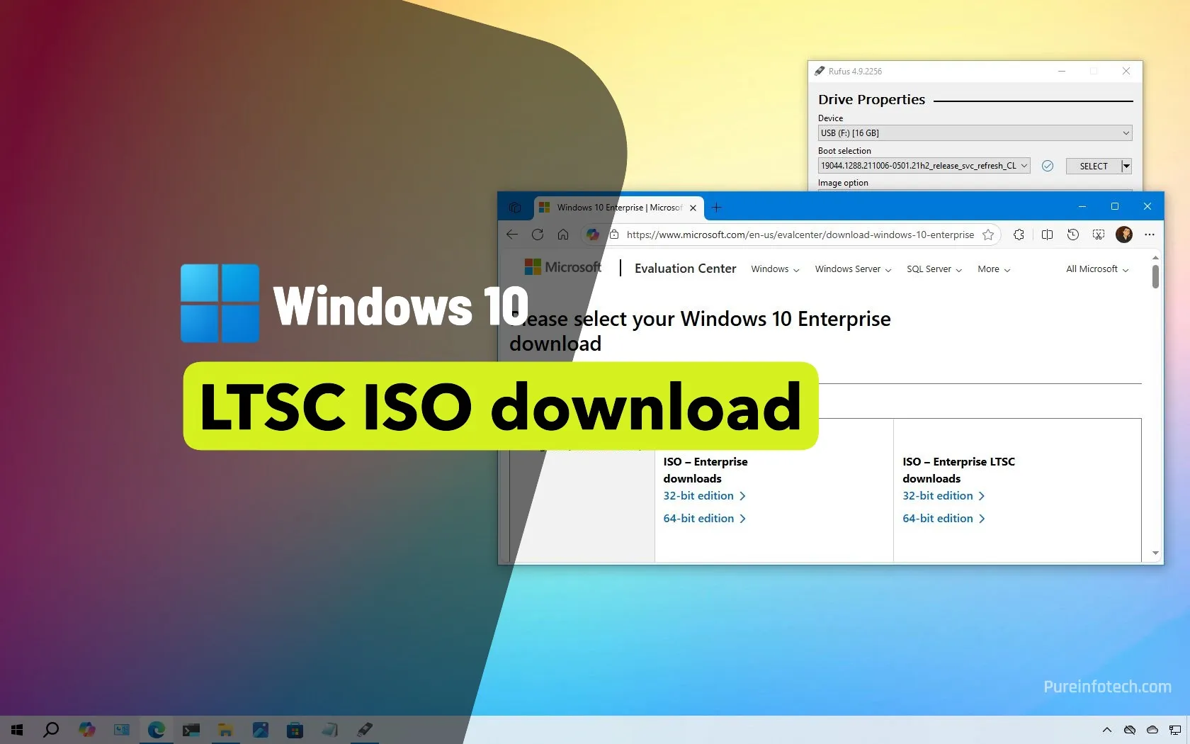 How to download the Windows 10 LTSC ISO file in 2025 - Pureinfotech