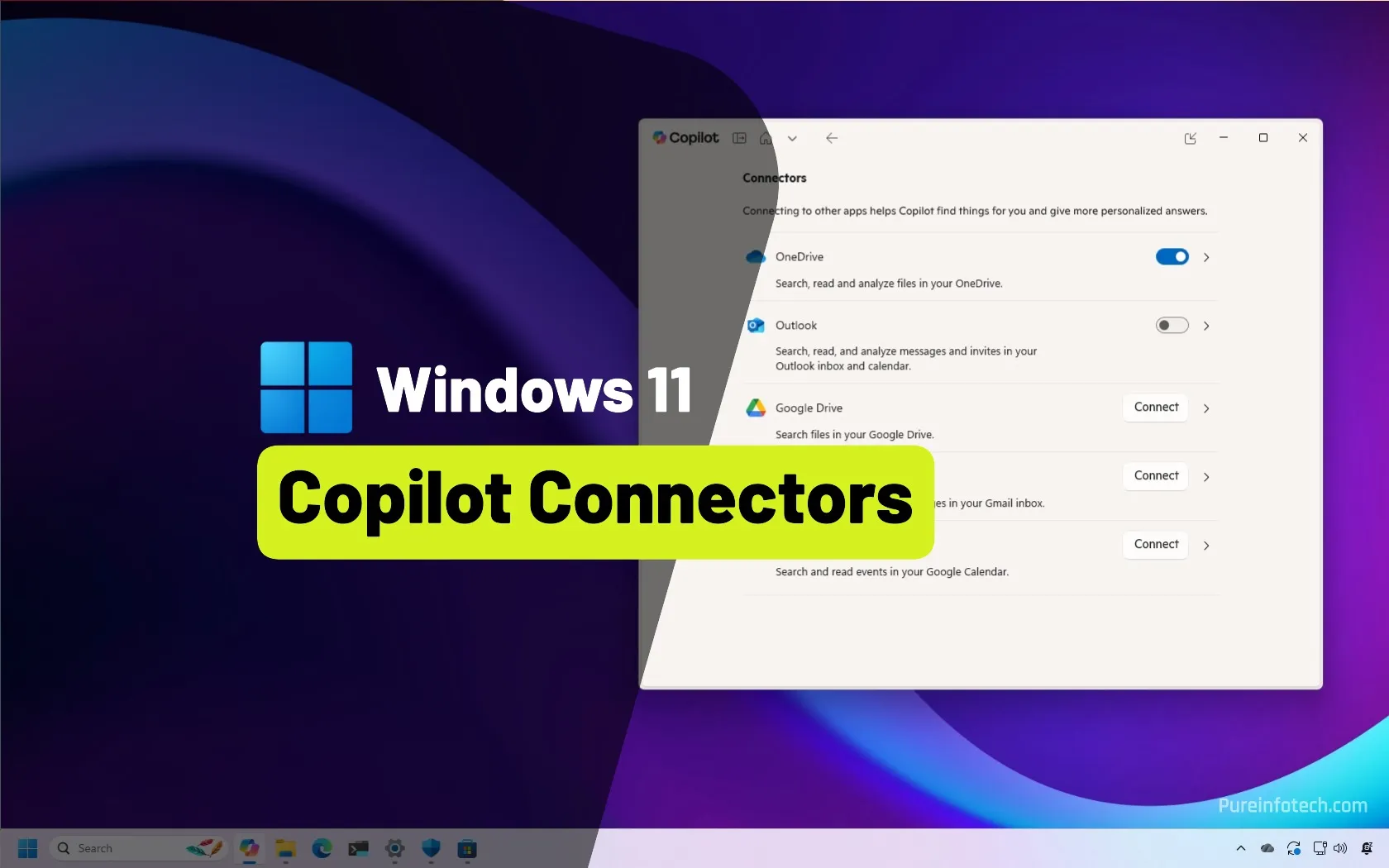 How to connect Copilot to Gmail, OneDrive, and other services on ...