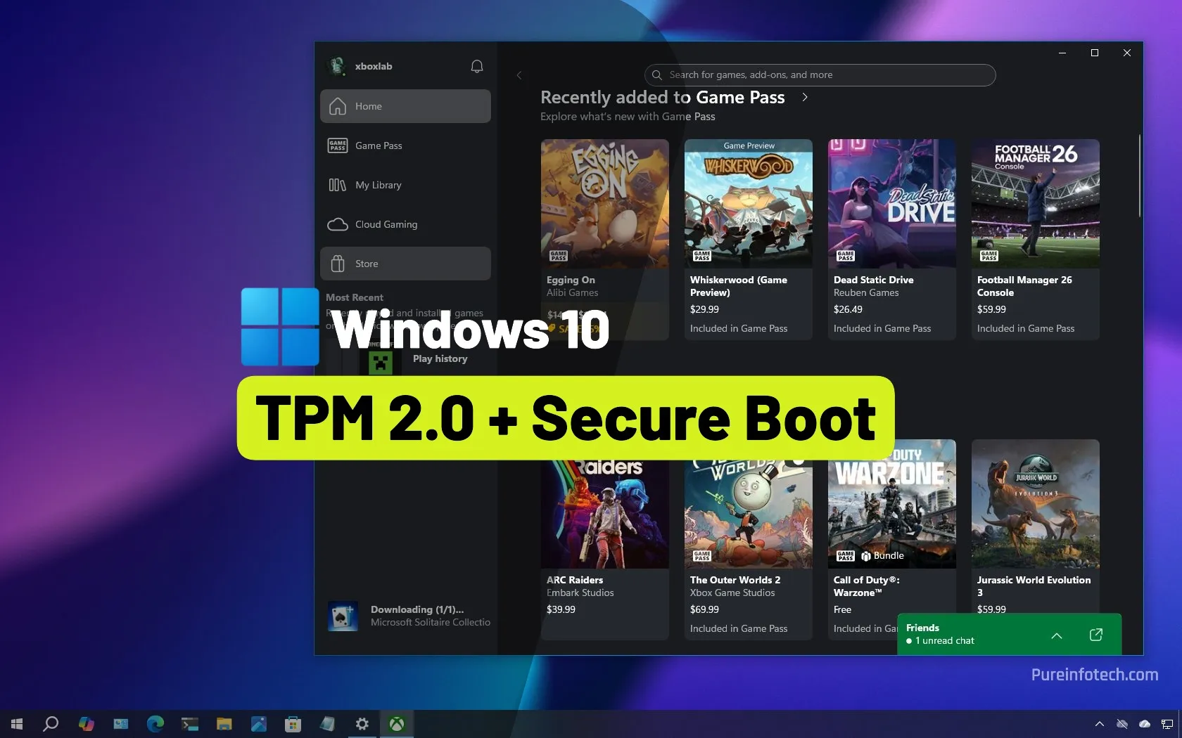 How to enable TPM 2.0 and Secure Boot to play any PC game on Windows 10 - Pureinfotech