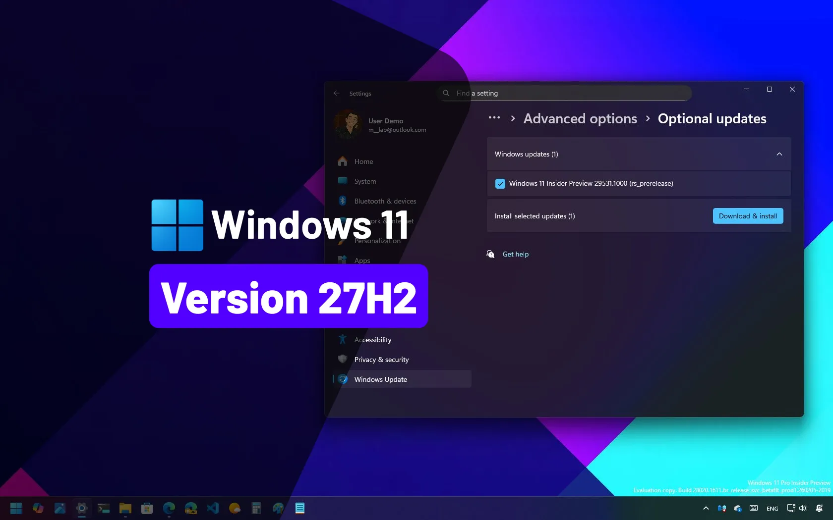 Windows 11 27H2 groundwork begins as Microsoft splits Canary Channel ...