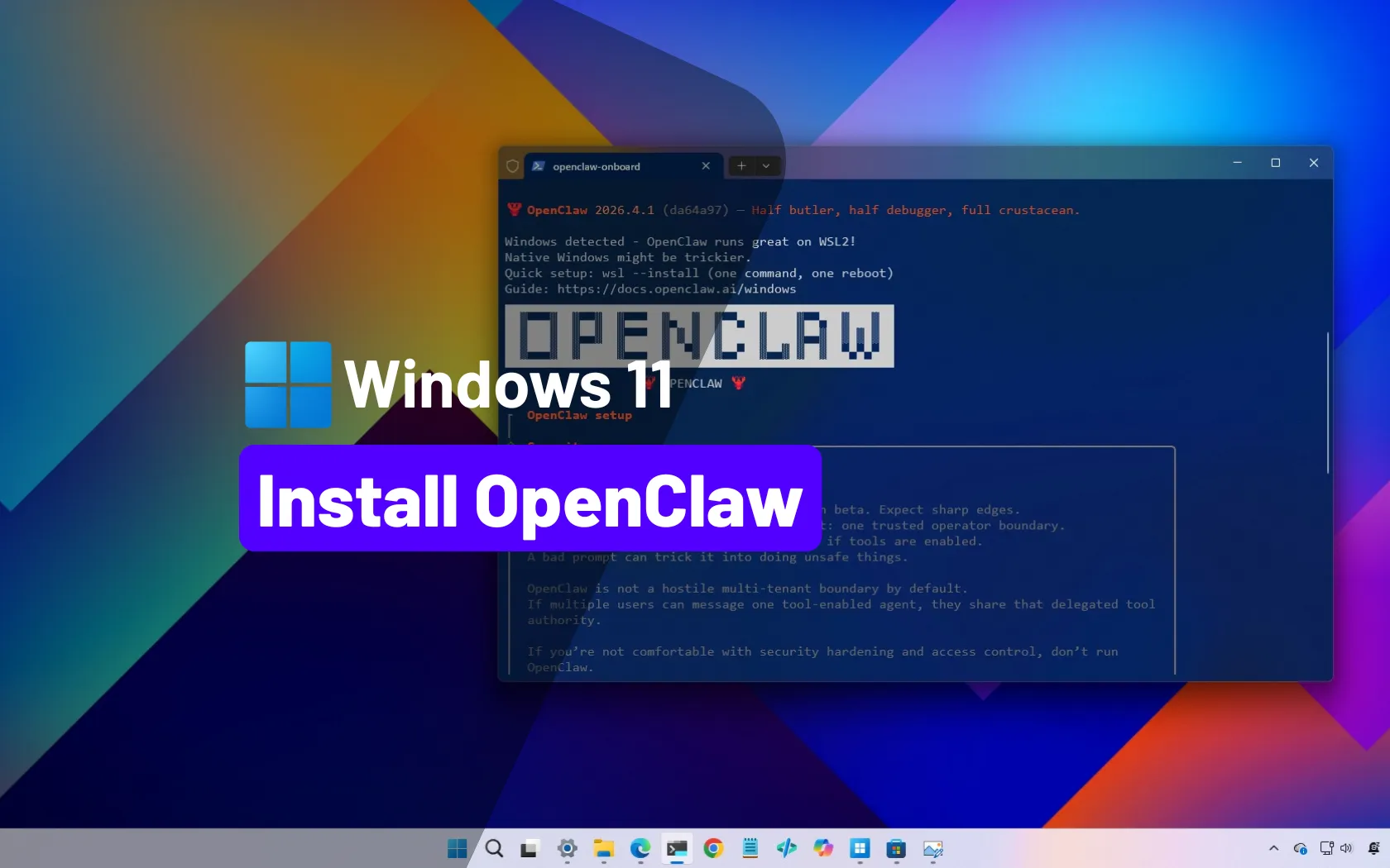 How to install OpenClaw on Windows 11 - Pureinfotech