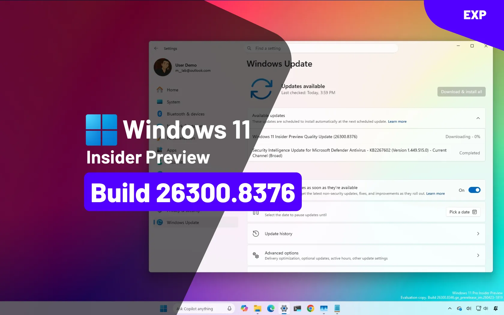 Build 26300.8376 for Windows 11 26H2 adds big changes for File Explorer ...