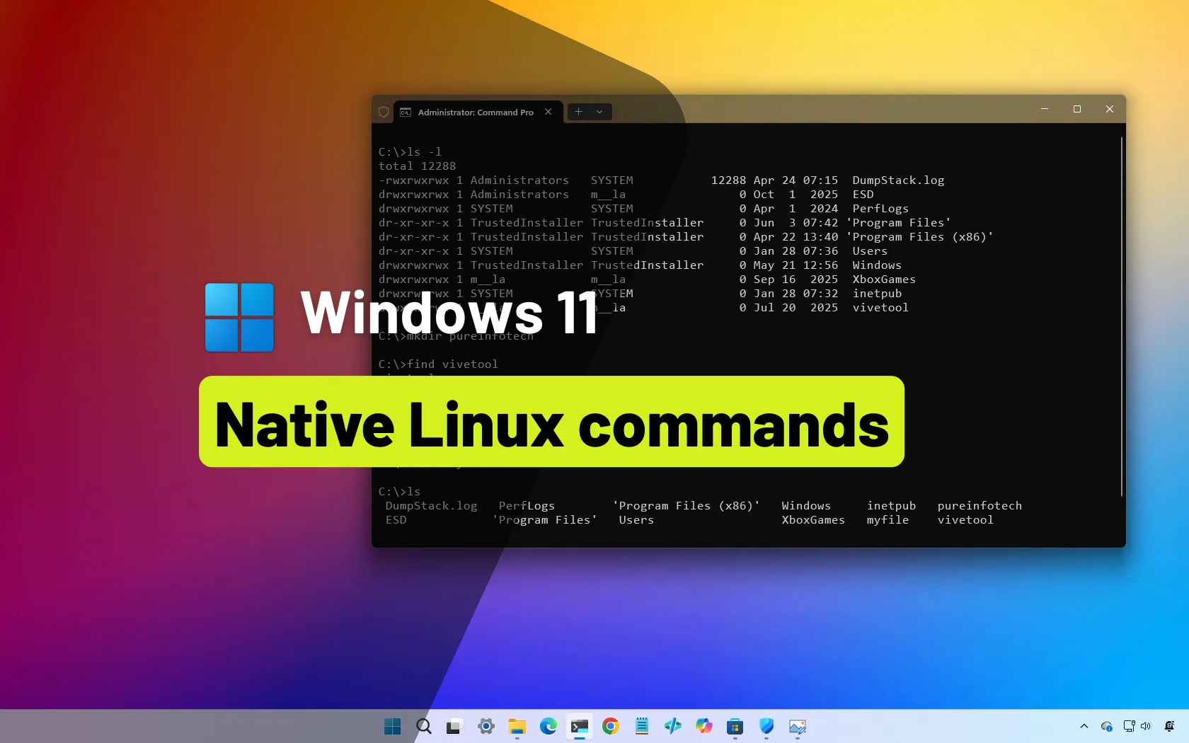 Microsoft brings native Linux command tools to Windows 11 with ...